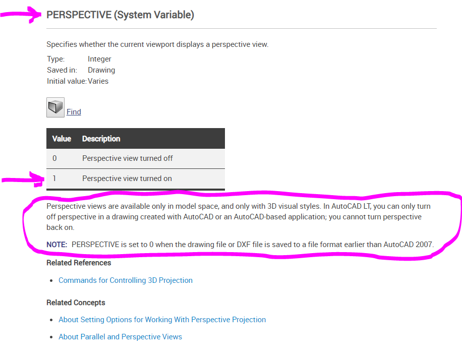 AutoCAD - Export a model to dxf or dwg but in perspective - Autodesk ...