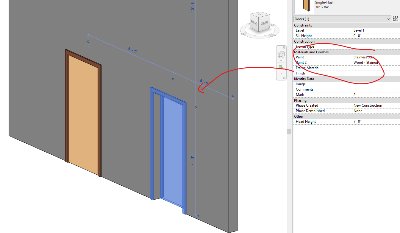 Change orientation of door - Autodesk Community