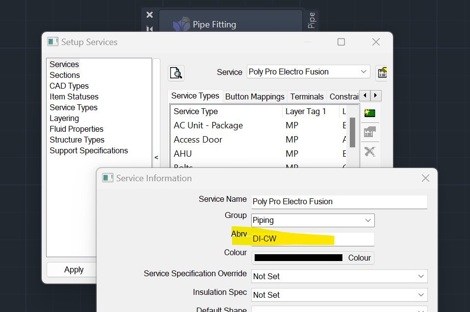Fabrication Service Abbreviation From Revit to Navis - Autodesk Community