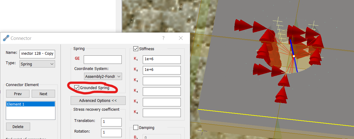 Reaction Forces in grounded springs - Autodesk Community