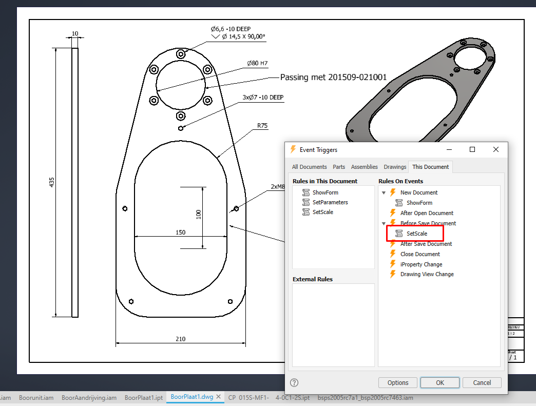 Solved: Inventor API save drawingdocument gives error in iLogicRule - Autodesk Community