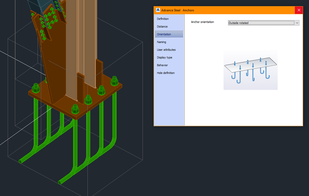 Solved: Anchors orientation seems not working - Autodesk Community