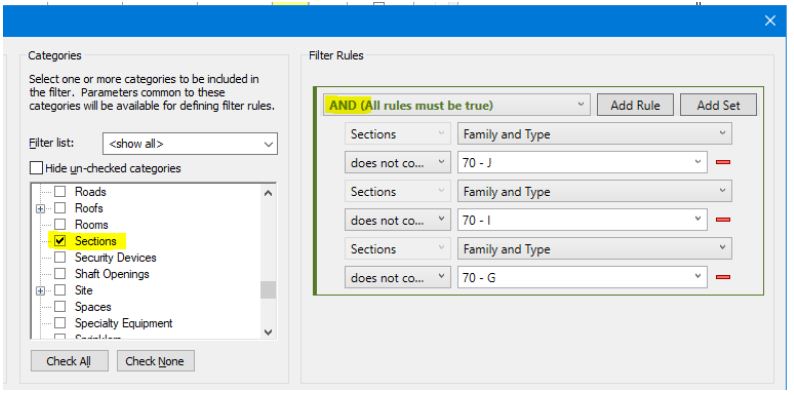 Solved: View Filter Rule Not - Autodesk Community