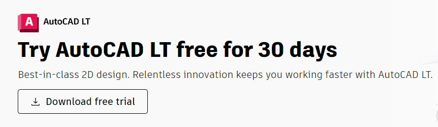 AutoCAD LT free trial instal - Autodesk Community