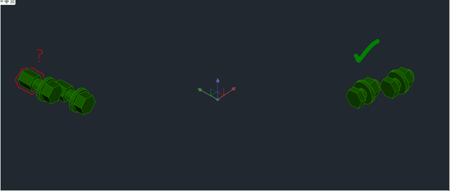 Solved: WRONG SIZE OF BOLT NUT - Autodesk Community