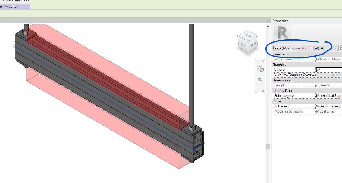 Solved: Nested Structural family in a Mechanical main family graphic visibility control issue in ...