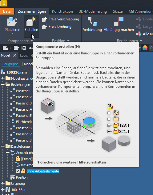 Reiter "Ausgabe" bei Extrusion fehlt - Autodesk Community