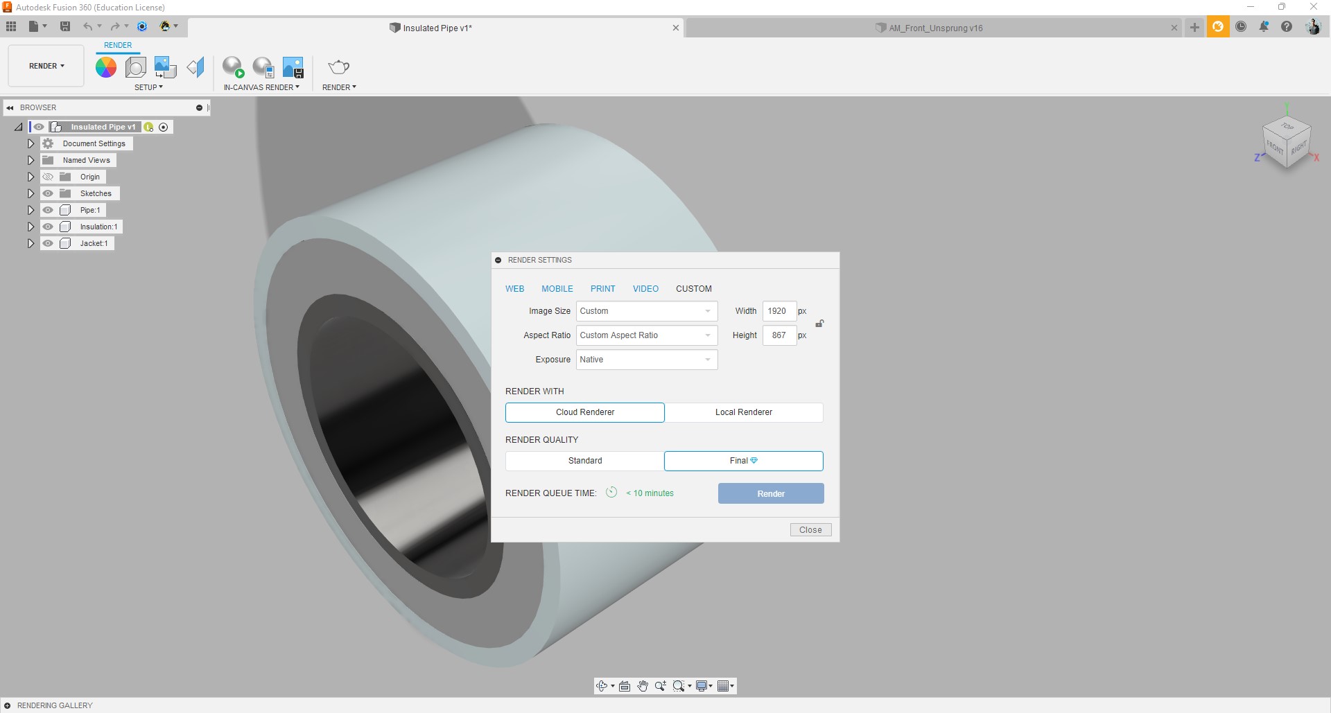 Solved: Unable to render Cloud with education license Issue? - Autodesk Community
