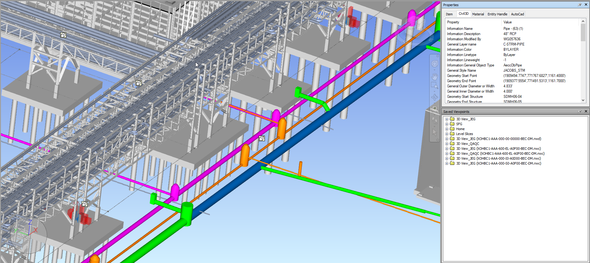 How to get Pipe Start and End from the pipes imported from .vue files? - Autodesk Community