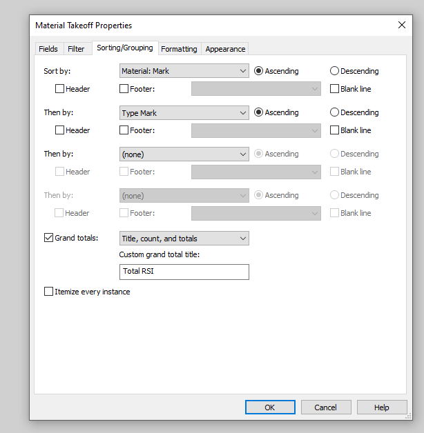Solved: R Value and Wall Assemblies in schedules - Autodesk Community