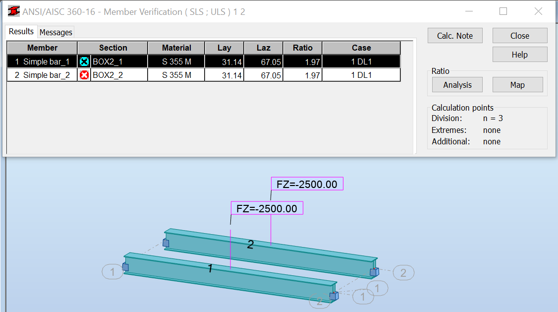 [BUG] AISC design neglects bending check with parametric welded box ...