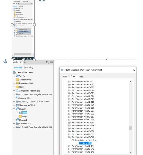 iPart Question(s) - Autodesk Community