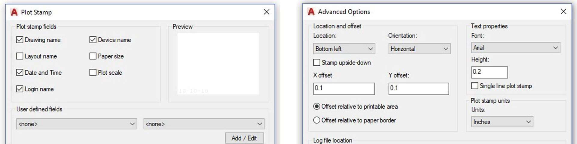 Plot Stamps in AutoCAD