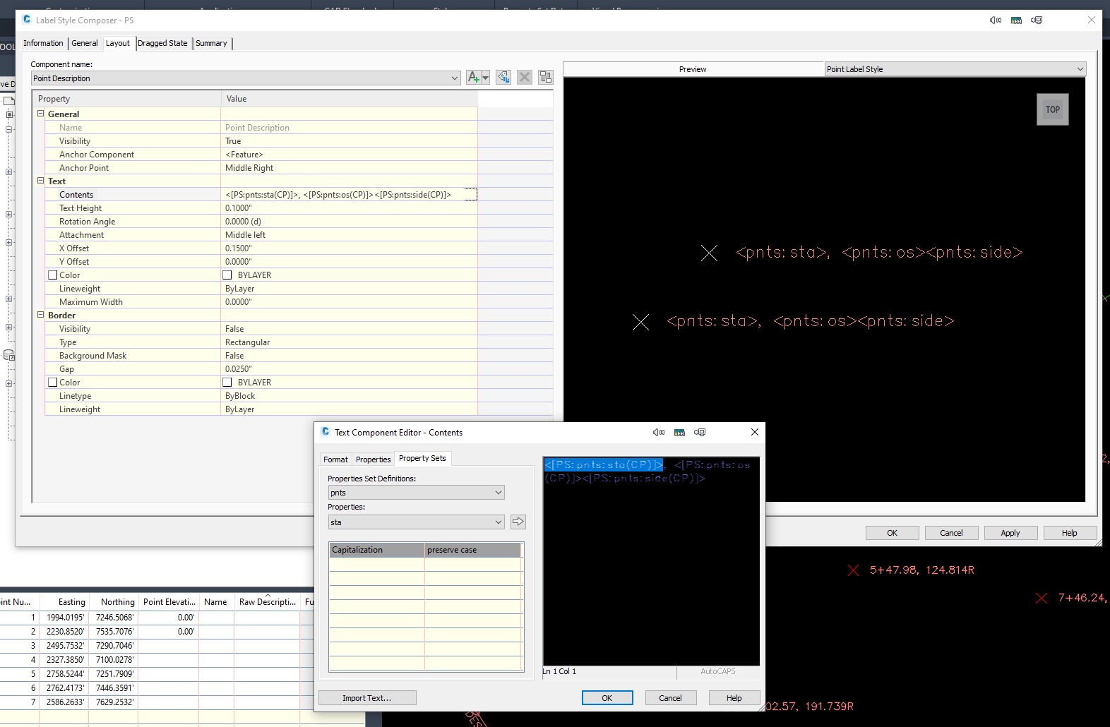 Solved: Point Label Style - Dynamic Reference to Alignment Station - Autodesk Community