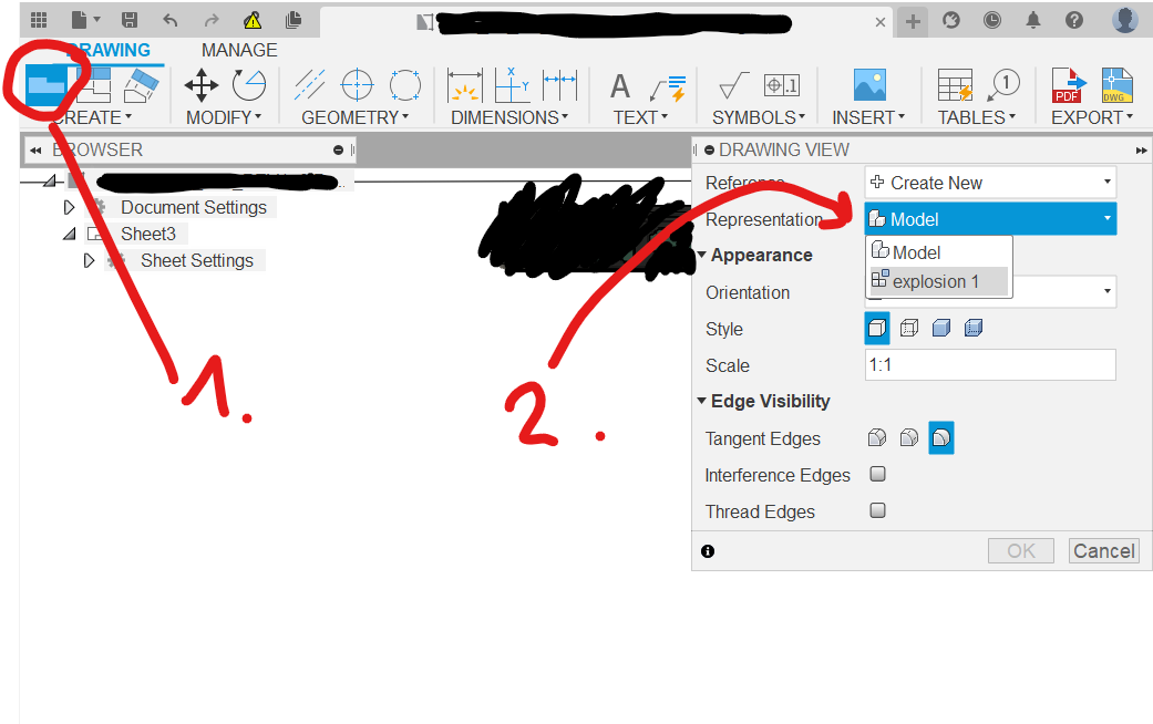 Solved: Combine isometric views and exploded views in one drawing - Autodesk Community