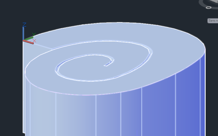 Résolu : AutoCAD : Spirale en Z avec intersection - Autodesk Community