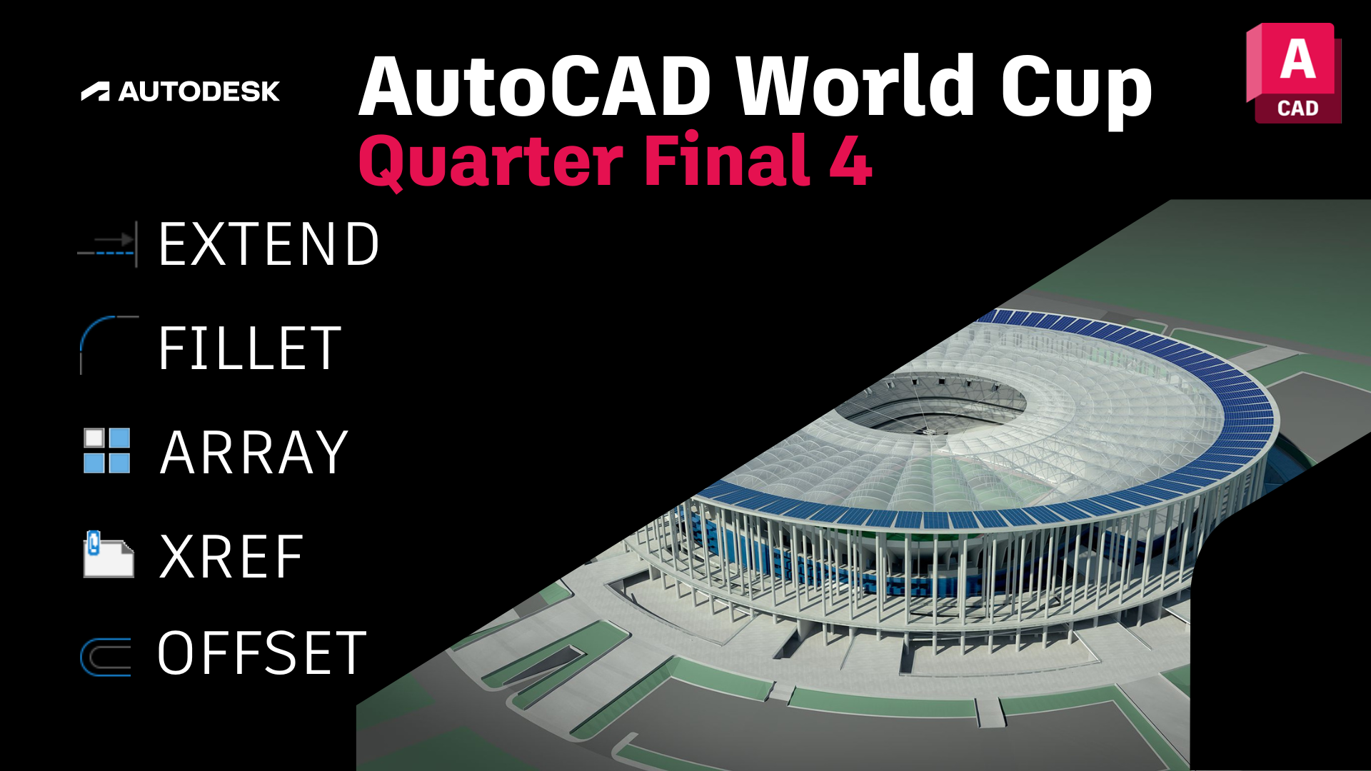 Solved: ⚽ The AutoCAD World Cup - Quarter Final 4 - Autodesk Community