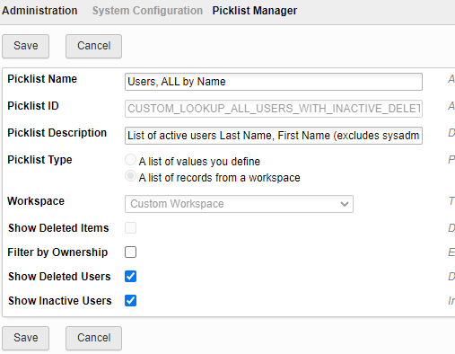 FLC - Picklists PLM users and PLM groups to add - Autodesk Community