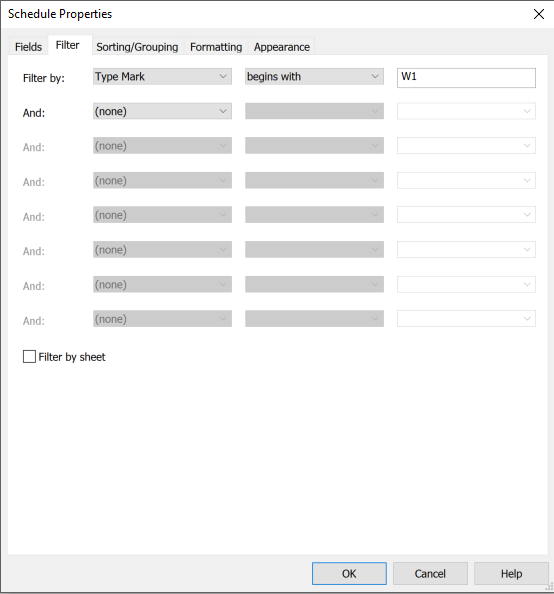 Solved: Wall schedule issues - Autodesk Community