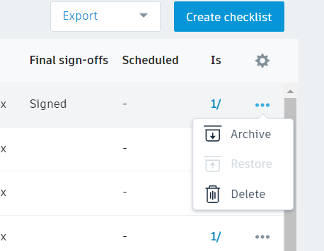 Permission to delete checklist - Autodesk Community