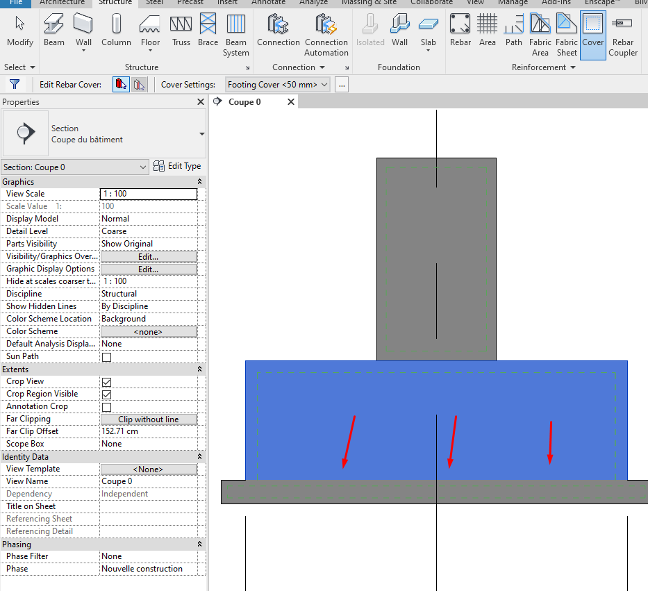 Solved: Rebar cover of footing going down to fondation slab - Autodesk Community