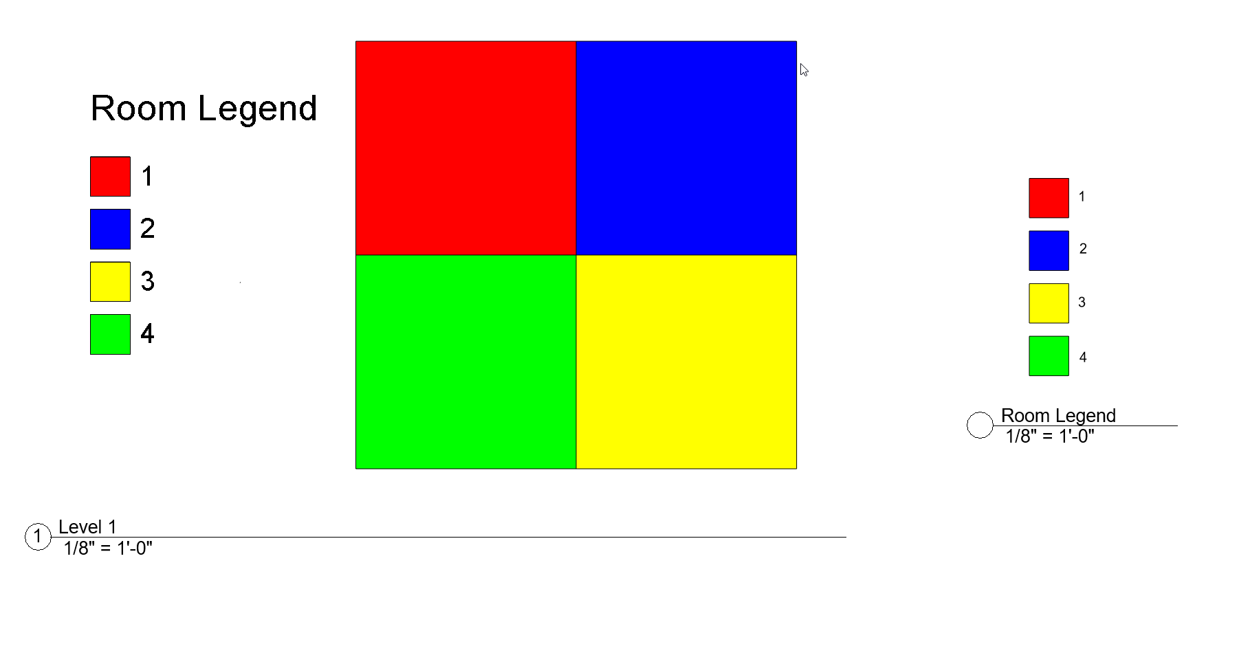 Solved: Color fill legend on sheet rather than view - Autodesk Community