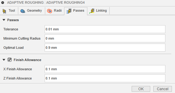 Solved: TURNING - adaptive roughing fails to cooperate - Optimal load must be less than groove ...