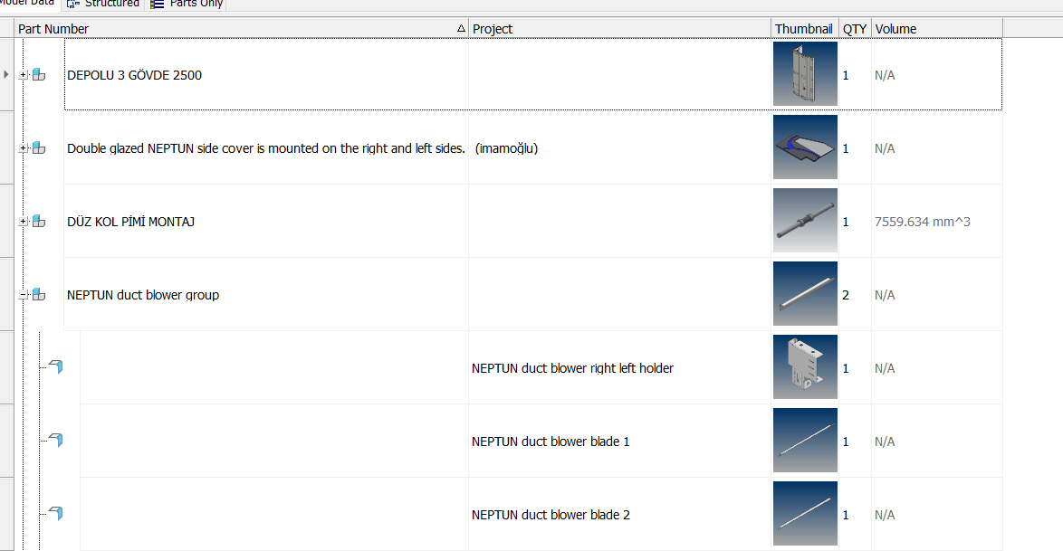 Assebly Bill of Materials - Autodesk Community