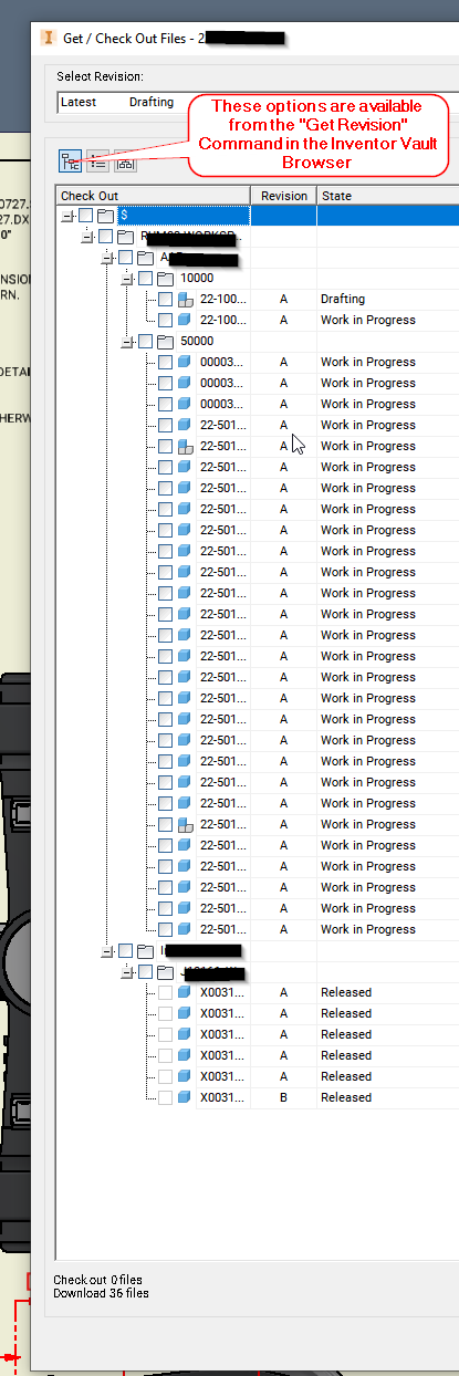 Check Out Folder Check-boxes - Autodesk Community