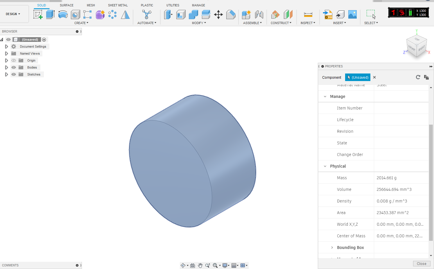 How does Fusion 360 calculate volumes of solids? - Autodesk Community