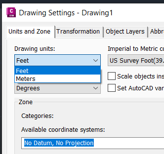 Solved: Autodesk.Civil.Settings.DrawingUnitType not properly defined? - Autodesk Community
