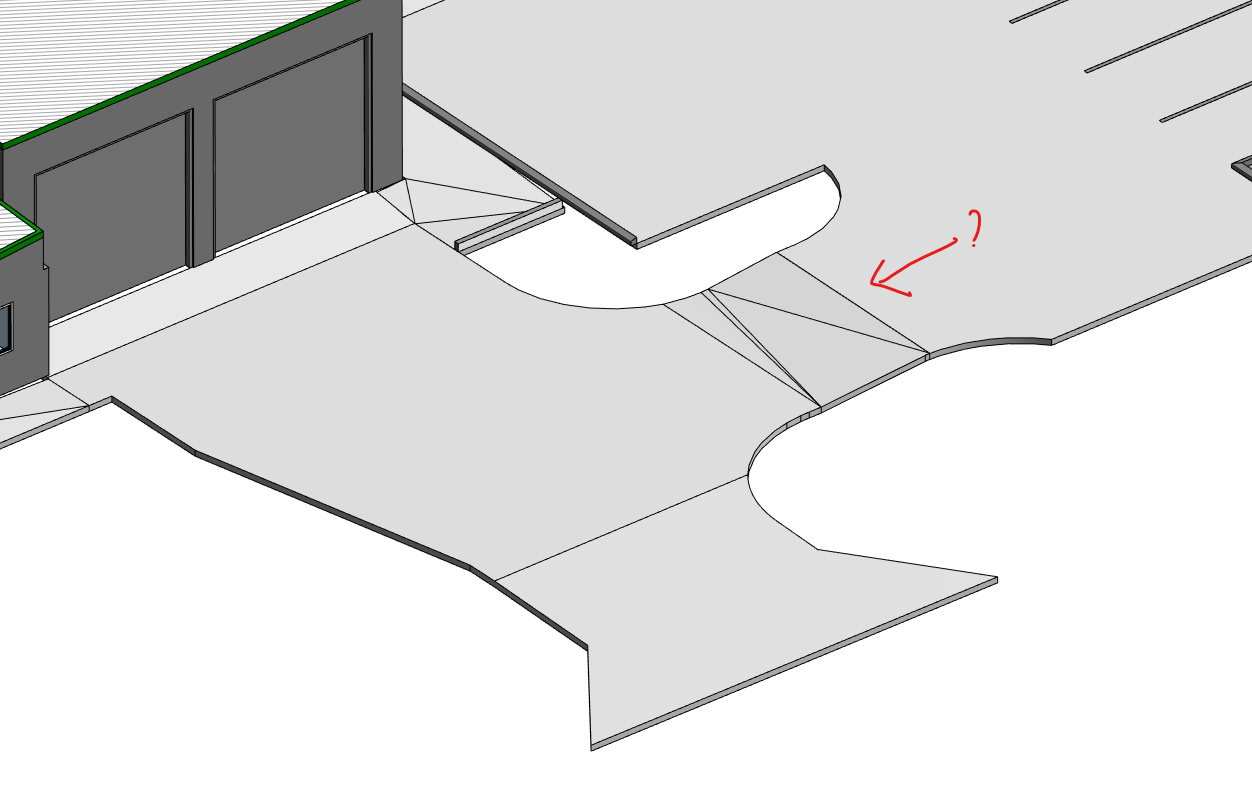 Modelling Driveway/Carparking with multiple gradients - Autodesk Community