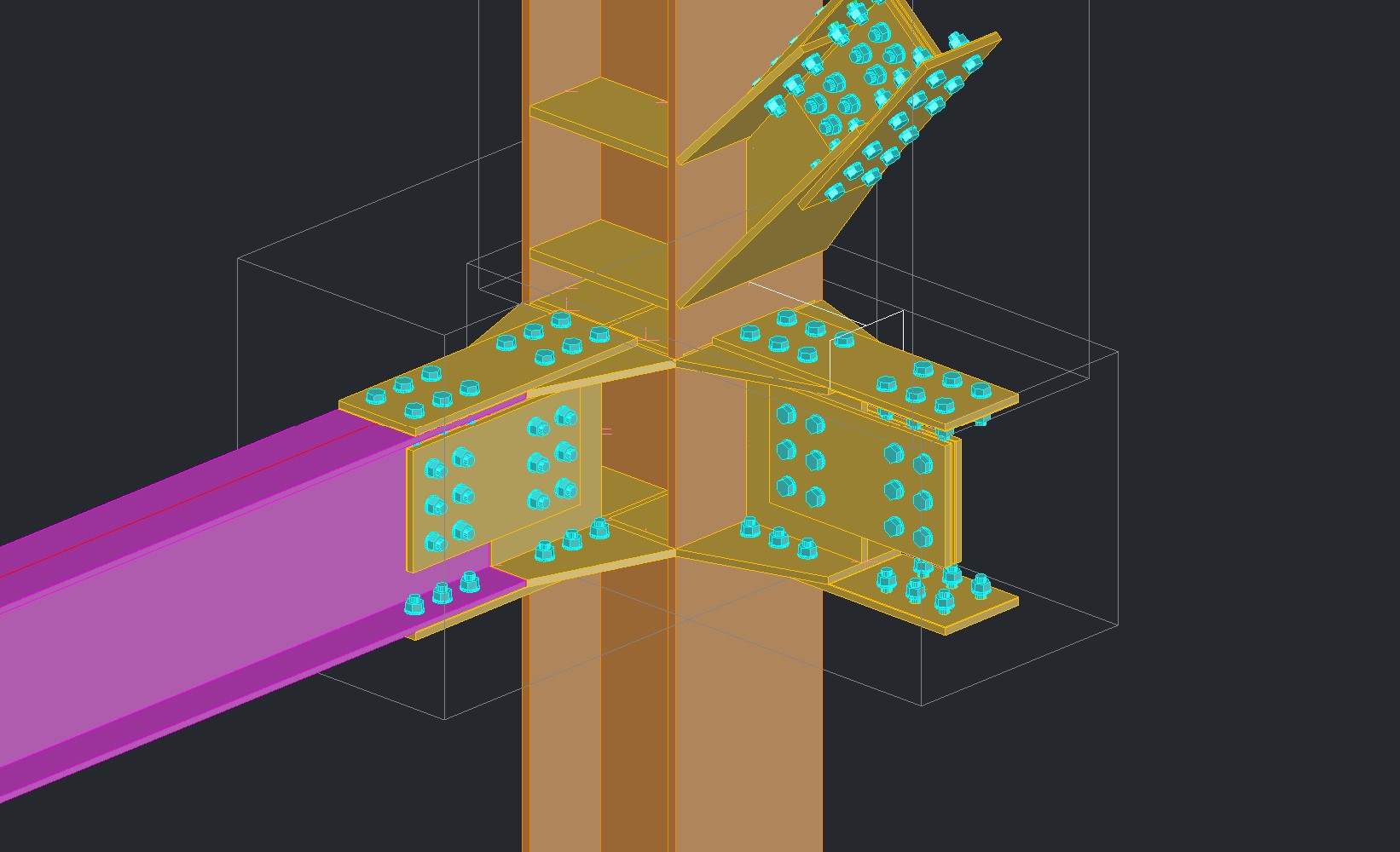 Can anyone help me troubleshoot column-beam (web side) connection issues? - Autodesk Community