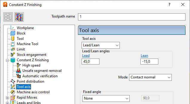 Solved: Tool Axis Based on Model Surface Normal, Mesh or Nurbs - Autodesk Community