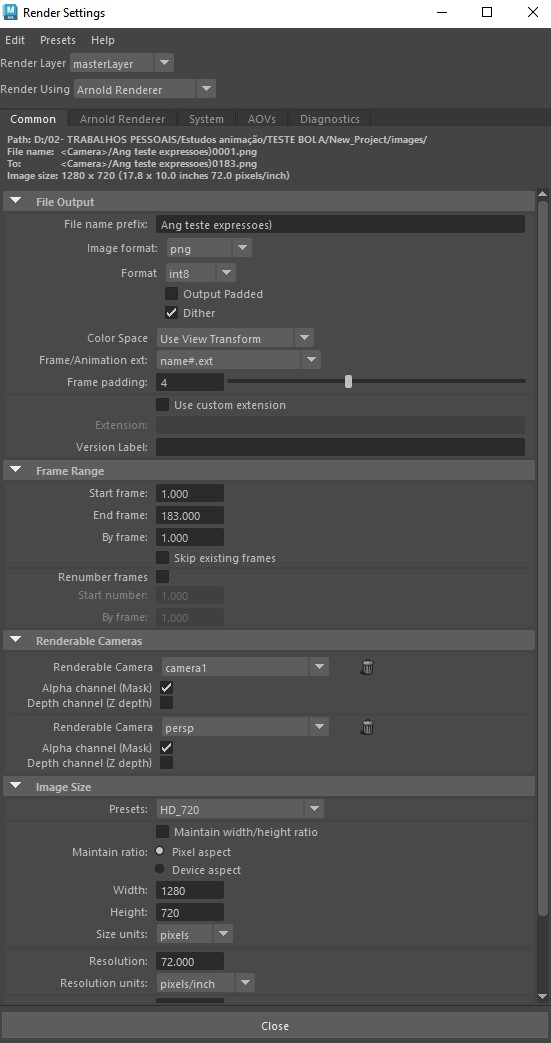 Erro: [driver_png] defaultArnoldDriver/driver_png.RGBA: can't create file - Autodesk Community