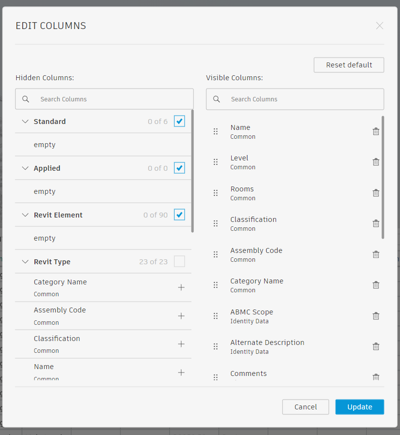 Columns - Autodesk Community