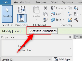 Activate dimensions disappeared. - Autodesk Community