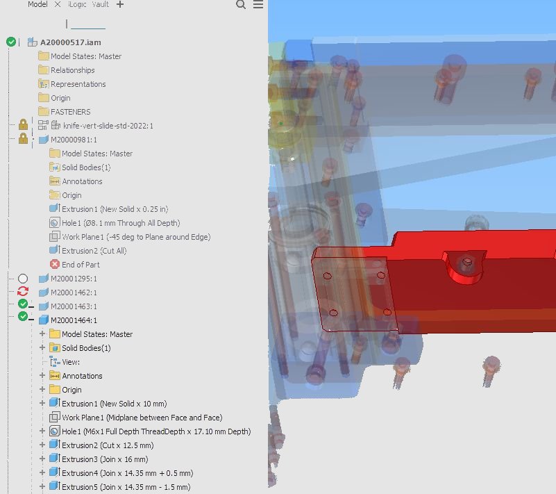 Model Tree to Show Vault Status? - Autodesk Community