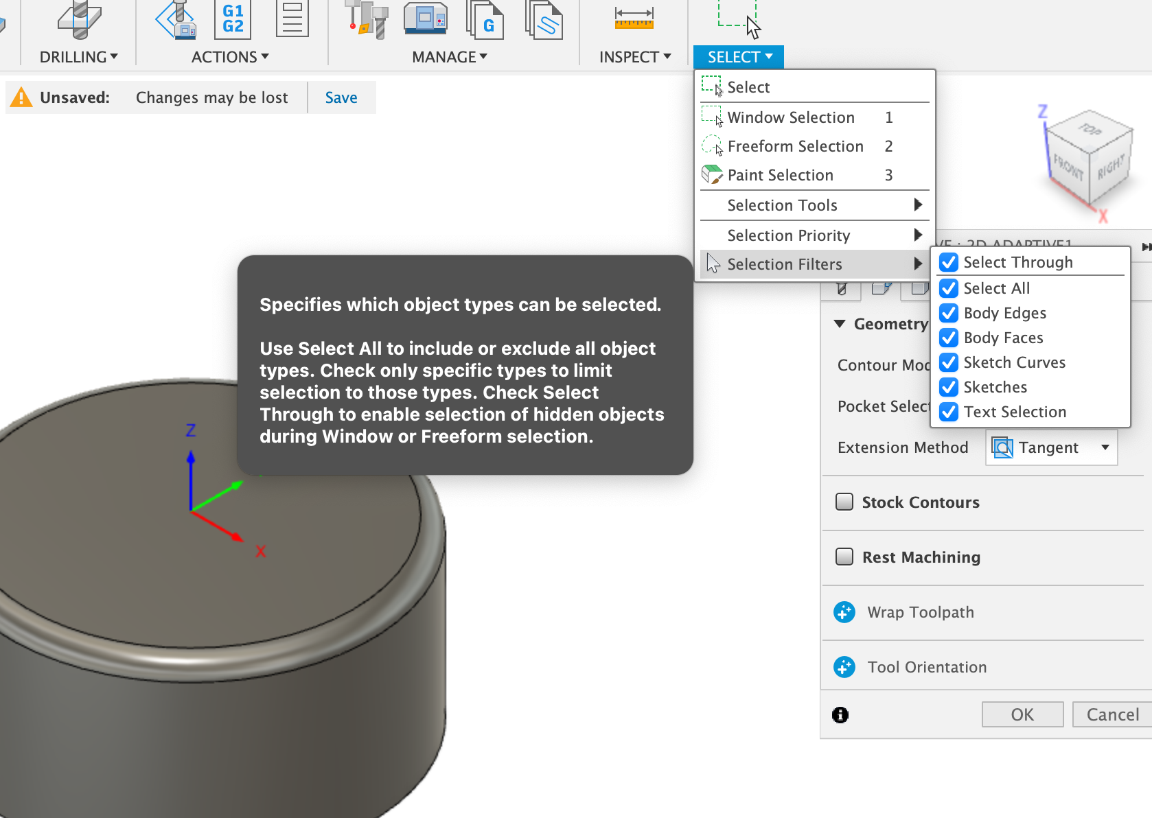 Solved: selecting fillet - Autodesk Community