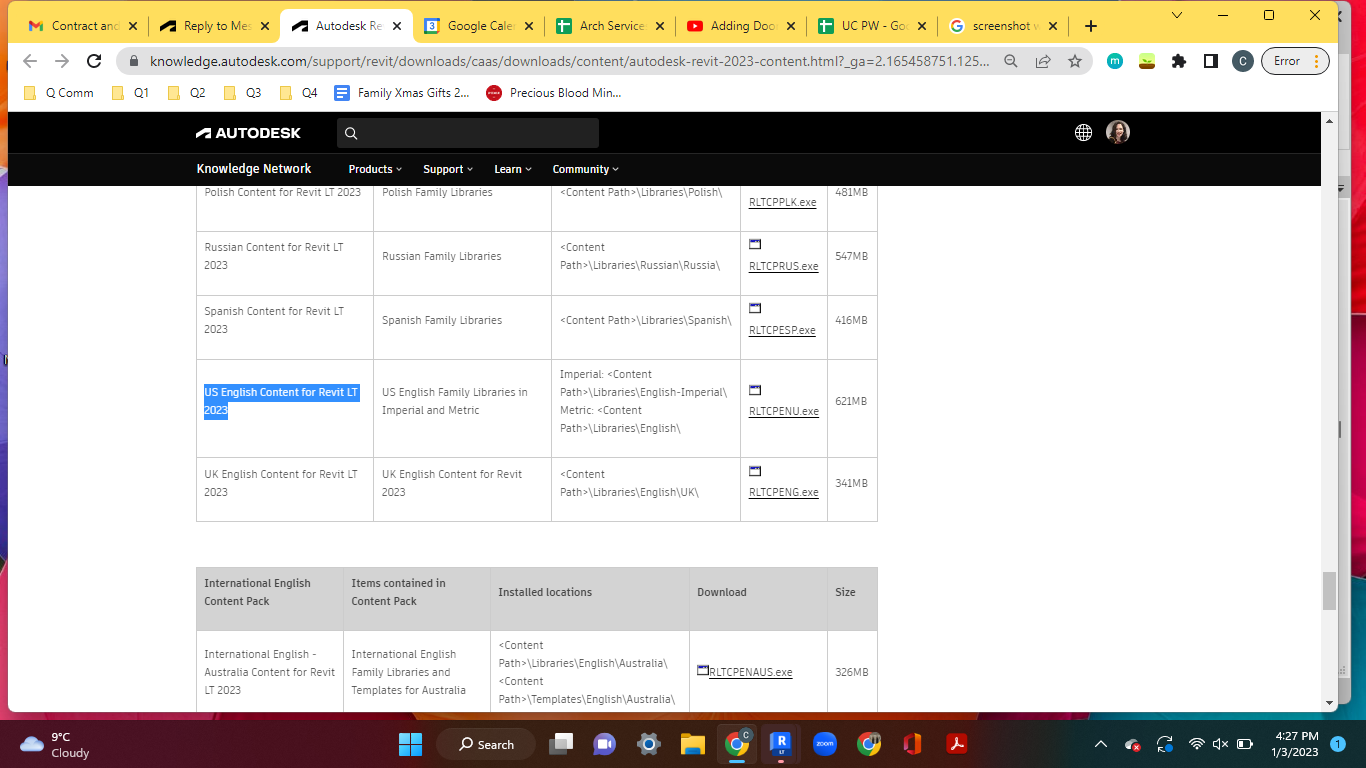 Solved: Family Libraries RevitLT 2023 not loading - Autodesk Community