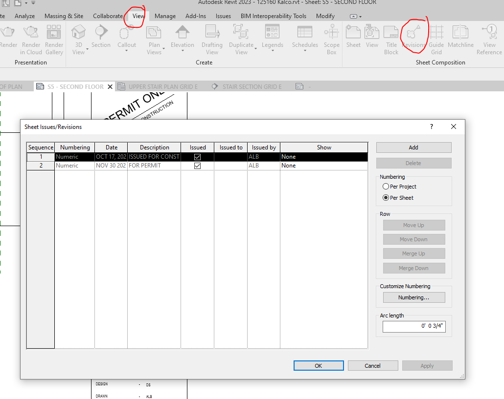 Solved: Renumber sheets automatically and then back to old (dealing with Construction cloud ...