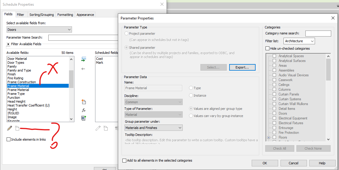 Solved: delete a parameter - Autodesk Community