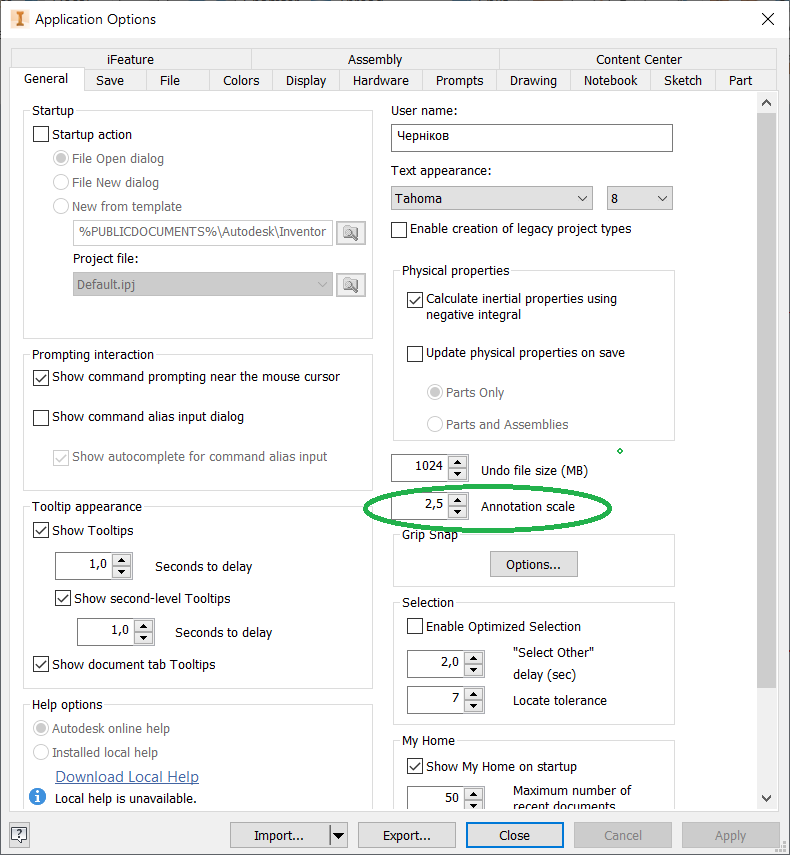 Solved: Problem with origin size and dimension size in IPT file - Autodesk Community
