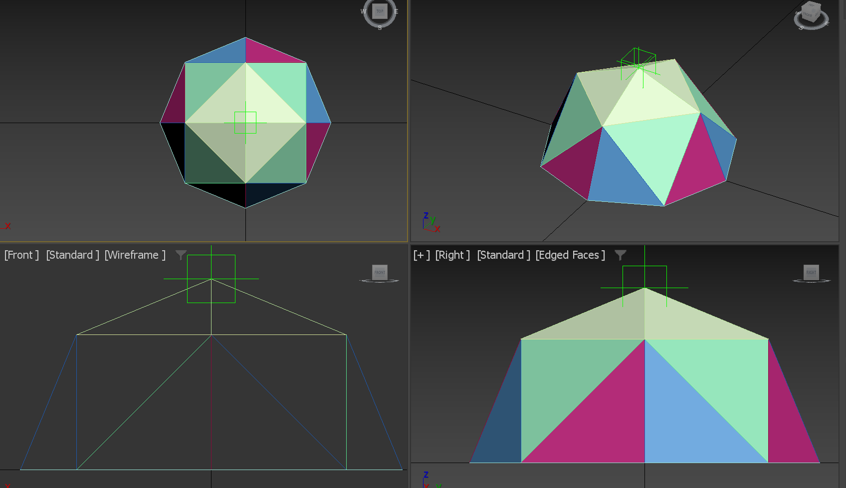 Extend your time to guide me on how to make a 14-16 sided dome with ...