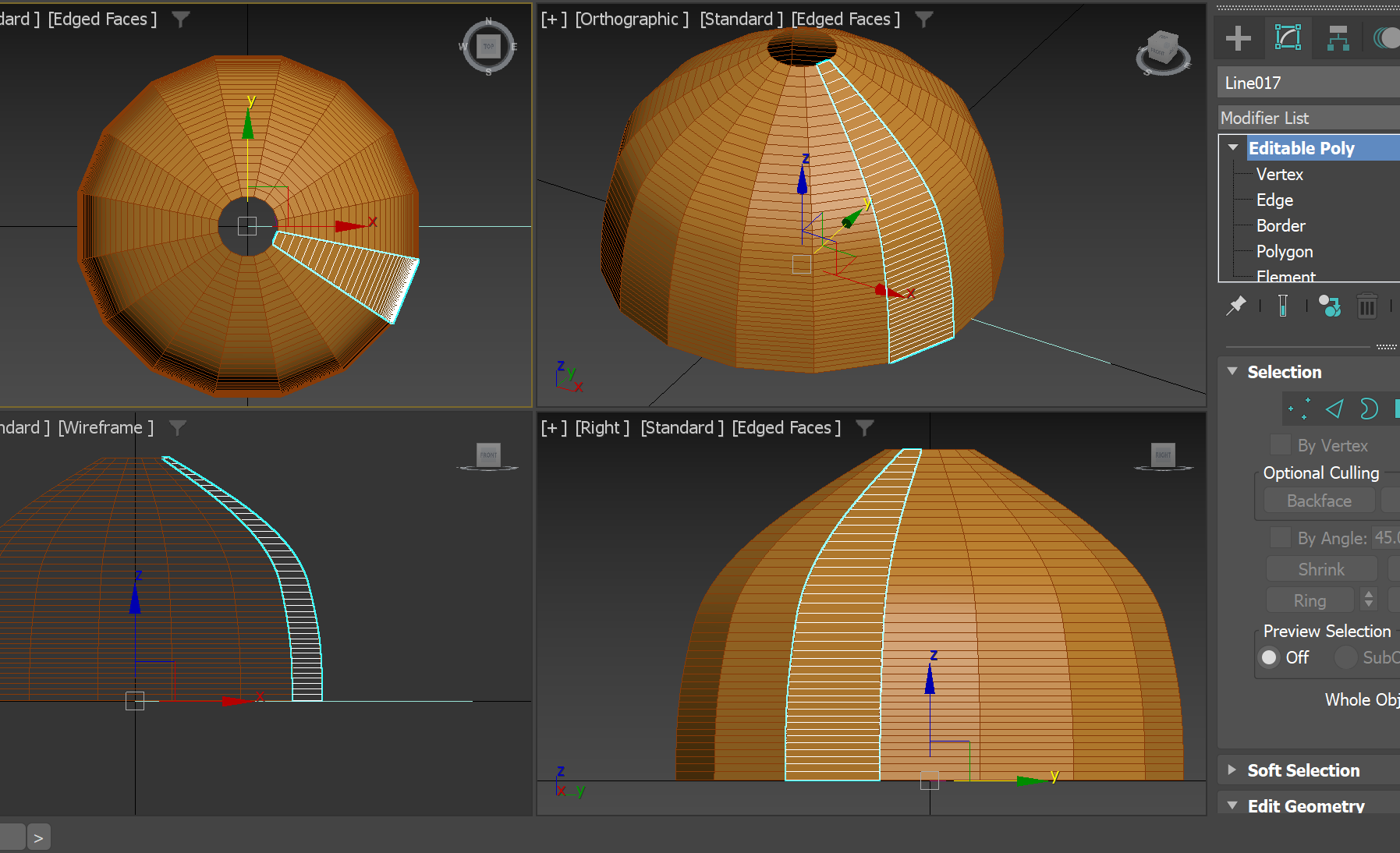 Extend your time to guide me on how to make a 14-16 sided dome with ...