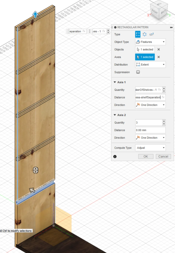 Solved: Fusion 360 features frustratingly close to what I want to do with parameters and ...