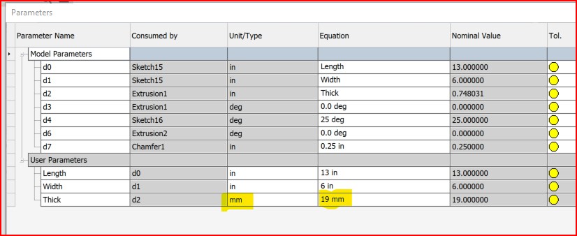 Solved: Showing different units in drawing parts list - Autodesk Community