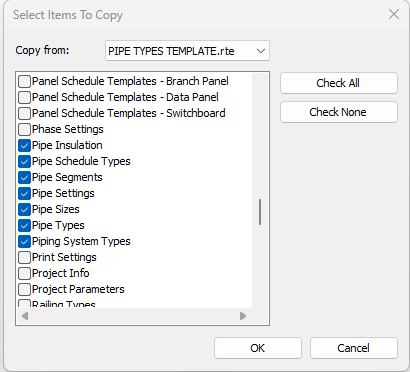 Copy MEP elements from one project to new one - Autodesk Community