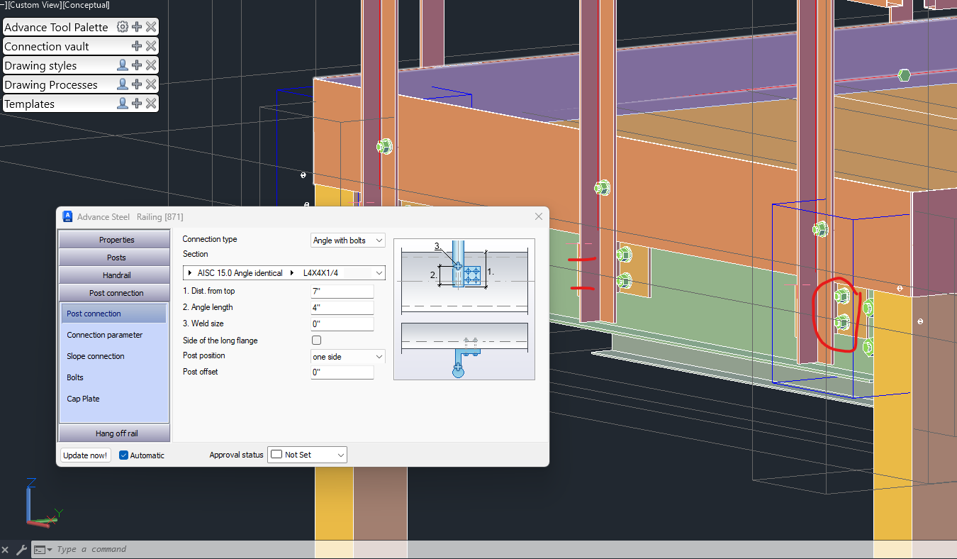 Railing - Connection Type - Autodesk Community