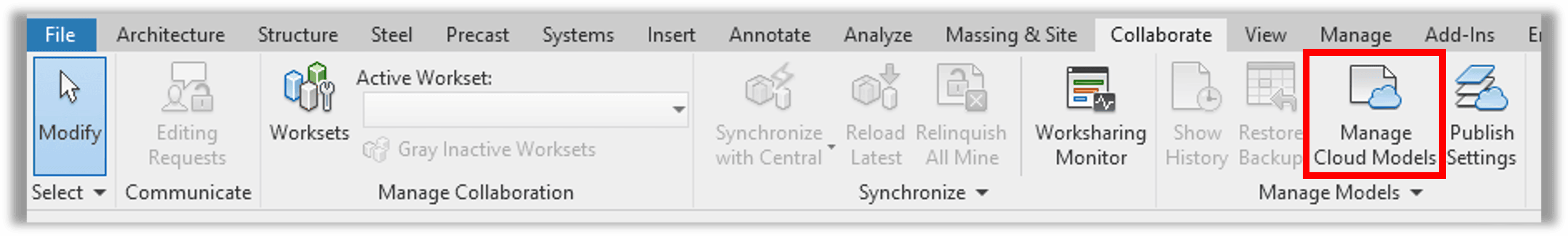 How to publish Revit models to the cloud